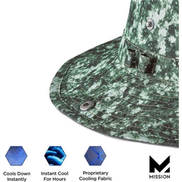 Accessories | Mission Cooling Bucket Hat Upf 5 3 Wide Brim Cools When ...